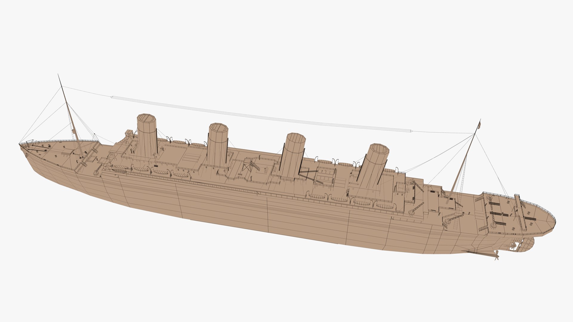 Rms Titanic Ship 3D Model - TurboSquid 1710678