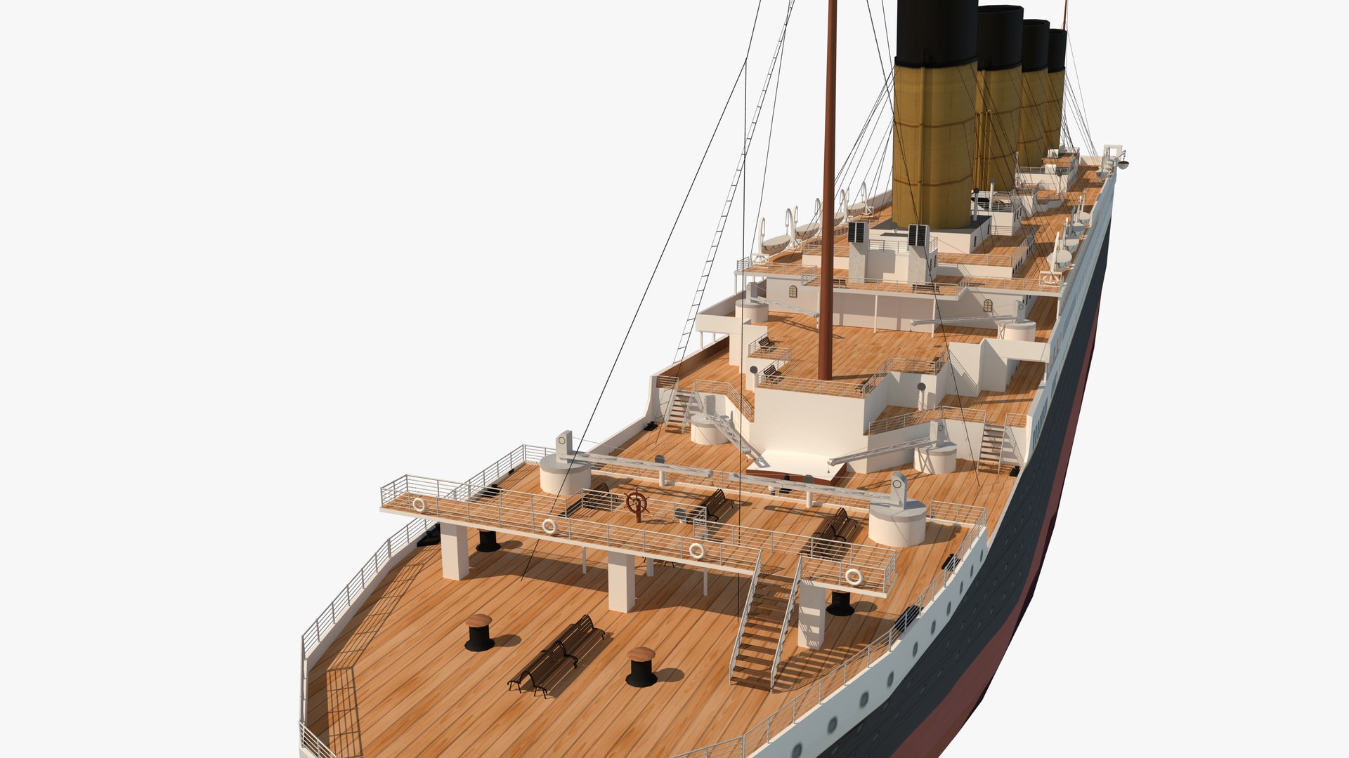 Rms Titanic Ship 3D Model - TurboSquid 1710678