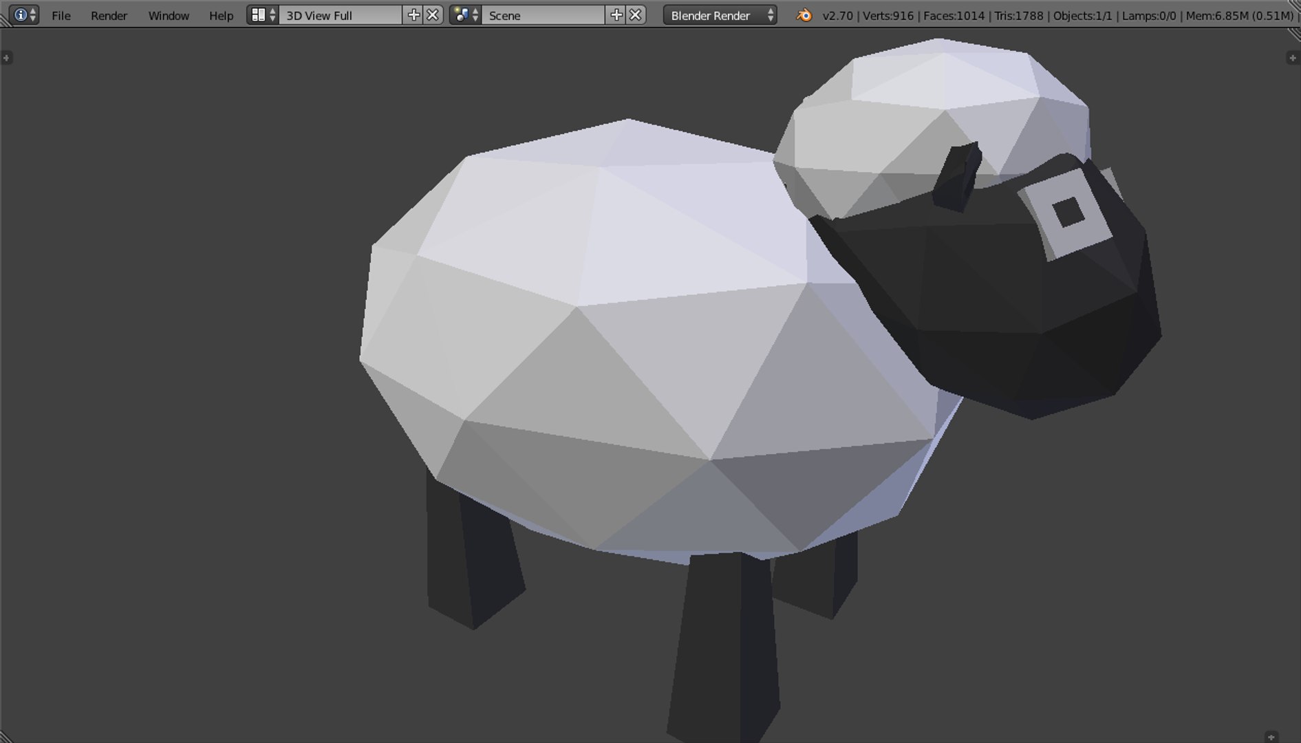 Sheep 3D - TurboSquid 1050490