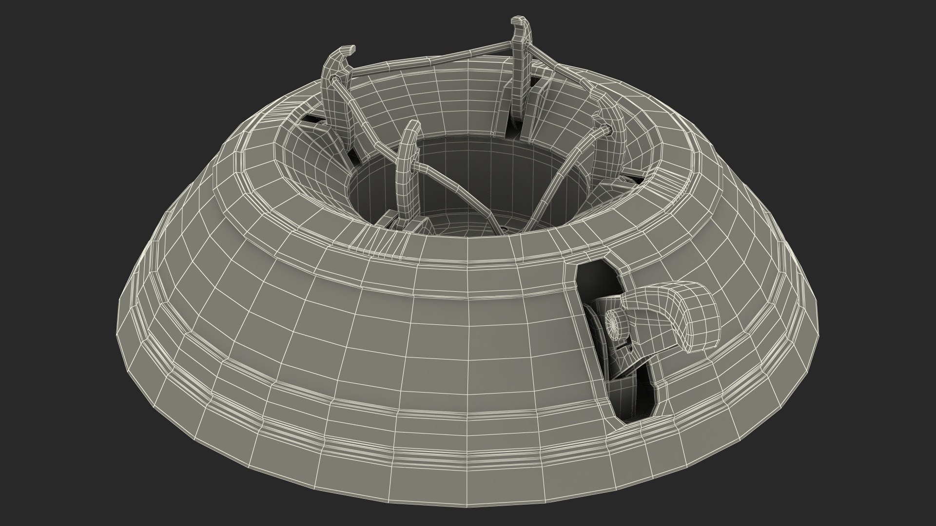 3D Plastic Christmas Tree Stand - TurboSquid 1991665