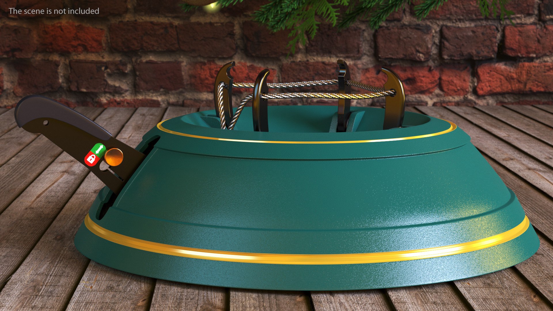 3D Plastic Christmas Tree Stand - TurboSquid 1991665