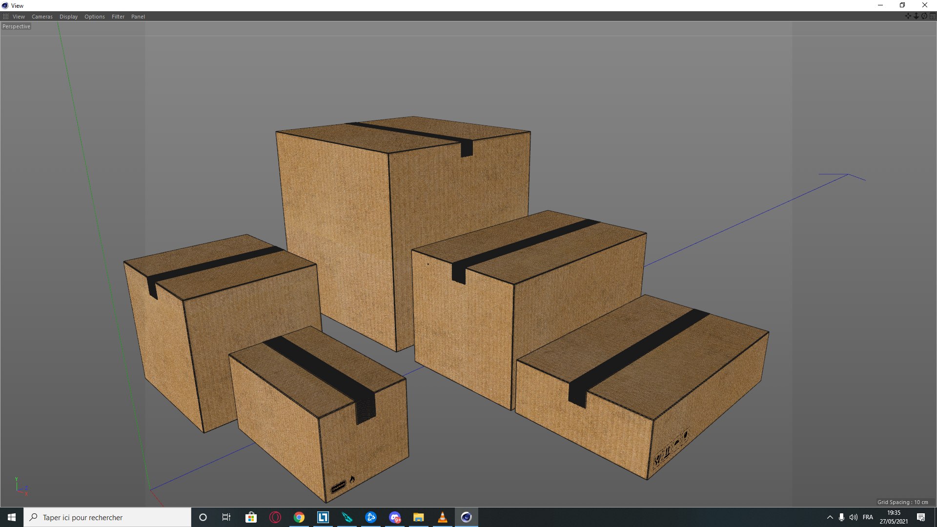 Cardboard Boxes - Game Ready Props Low-poly 3D - TurboSquid 1738613