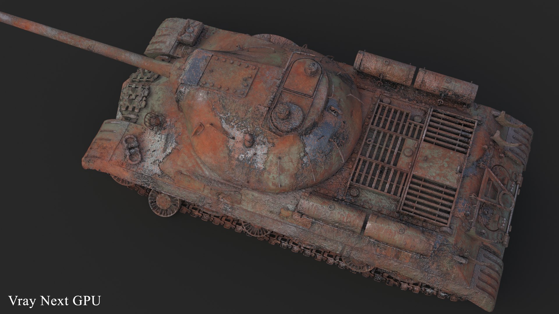 Tank Russian IS 3M Destroyed Model - TurboSquid 1882976
