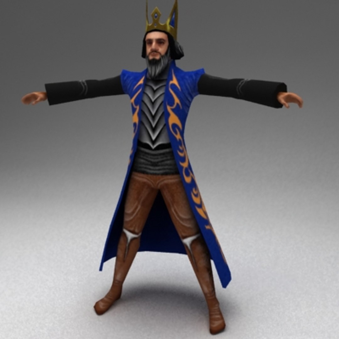 rigged warlock 3d model
