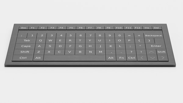 PC Keyboard 3D model - TurboSquid 1898954