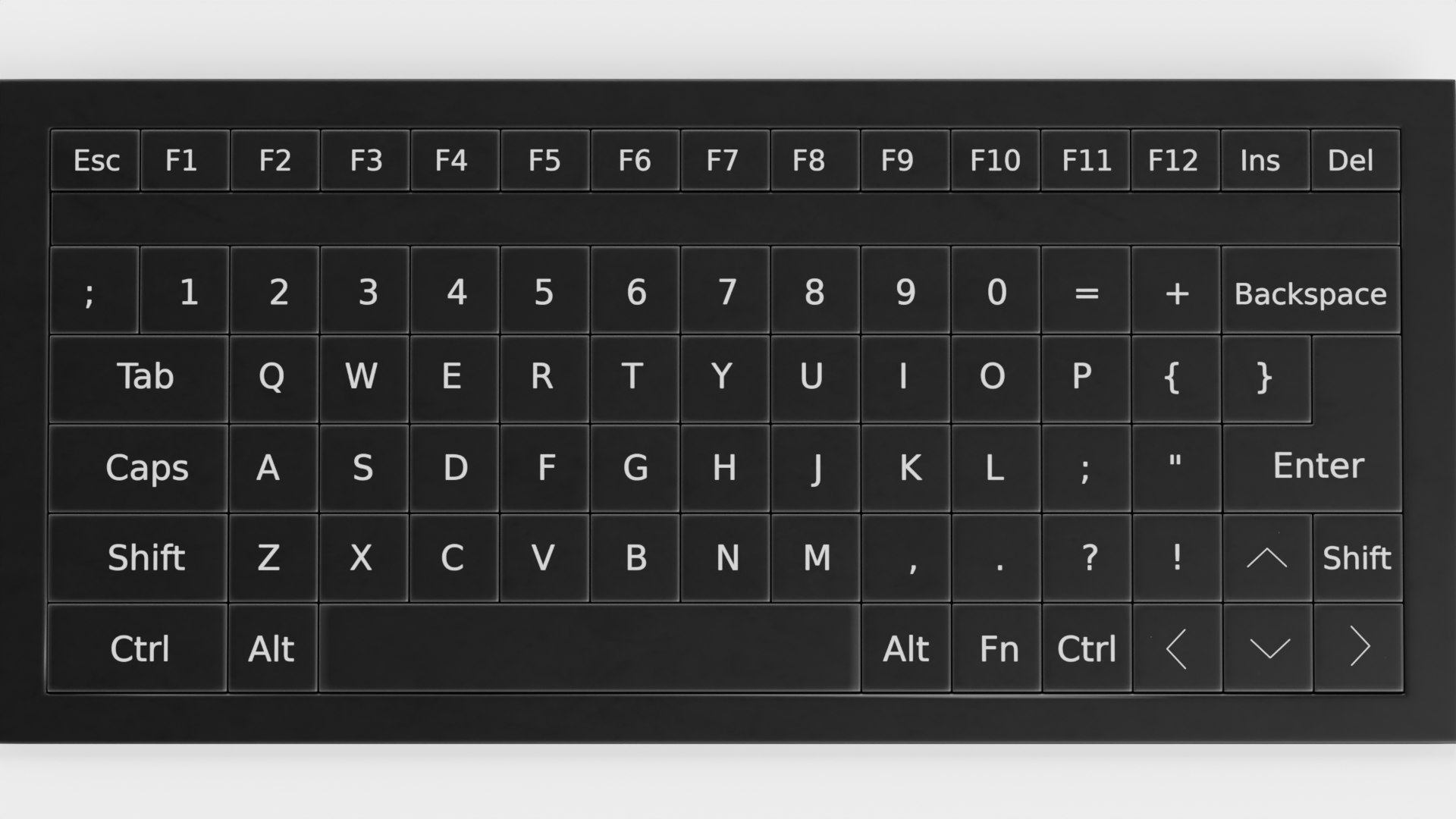 PC Keyboard 3D model - TurboSquid 1898954
