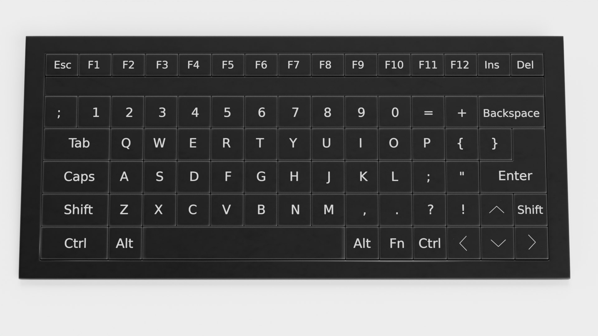 PC Keyboard 3D model - TurboSquid 1898954