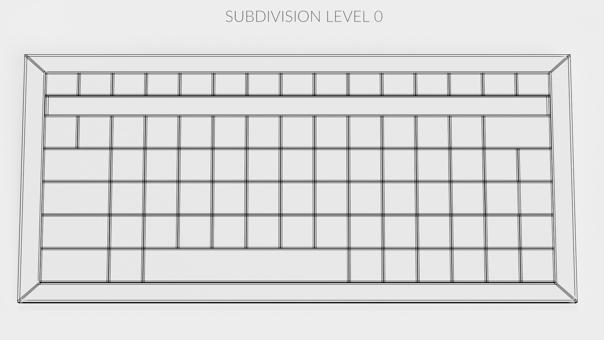 PC Keyboard 3D model - TurboSquid 1898954