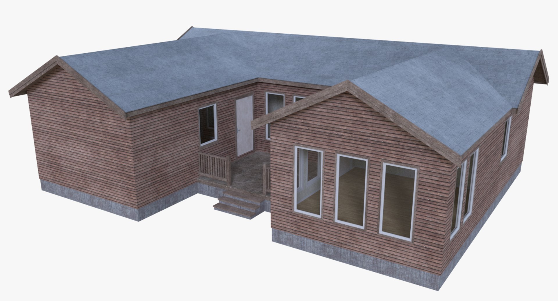 residential home interior house 3d model