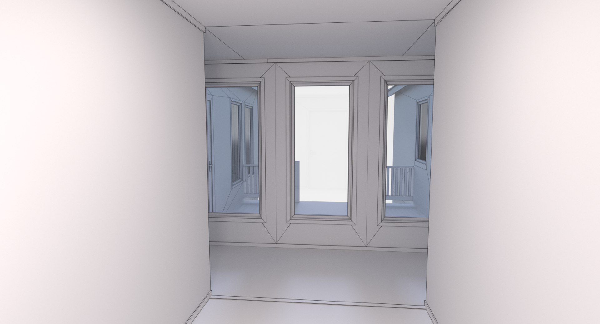 residential home interior house 3d model