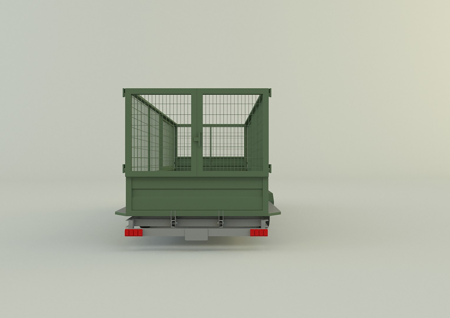 Cage Trailer 3D Model Model - TurboSquid 2178456
