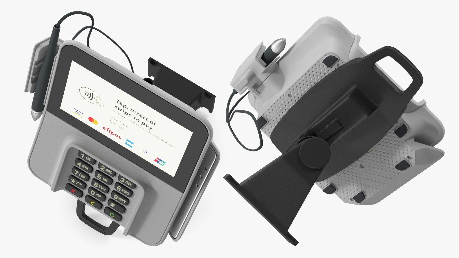 3D Payment Terminal Carrying Wall Bracket Model - TurboSquid 2052314