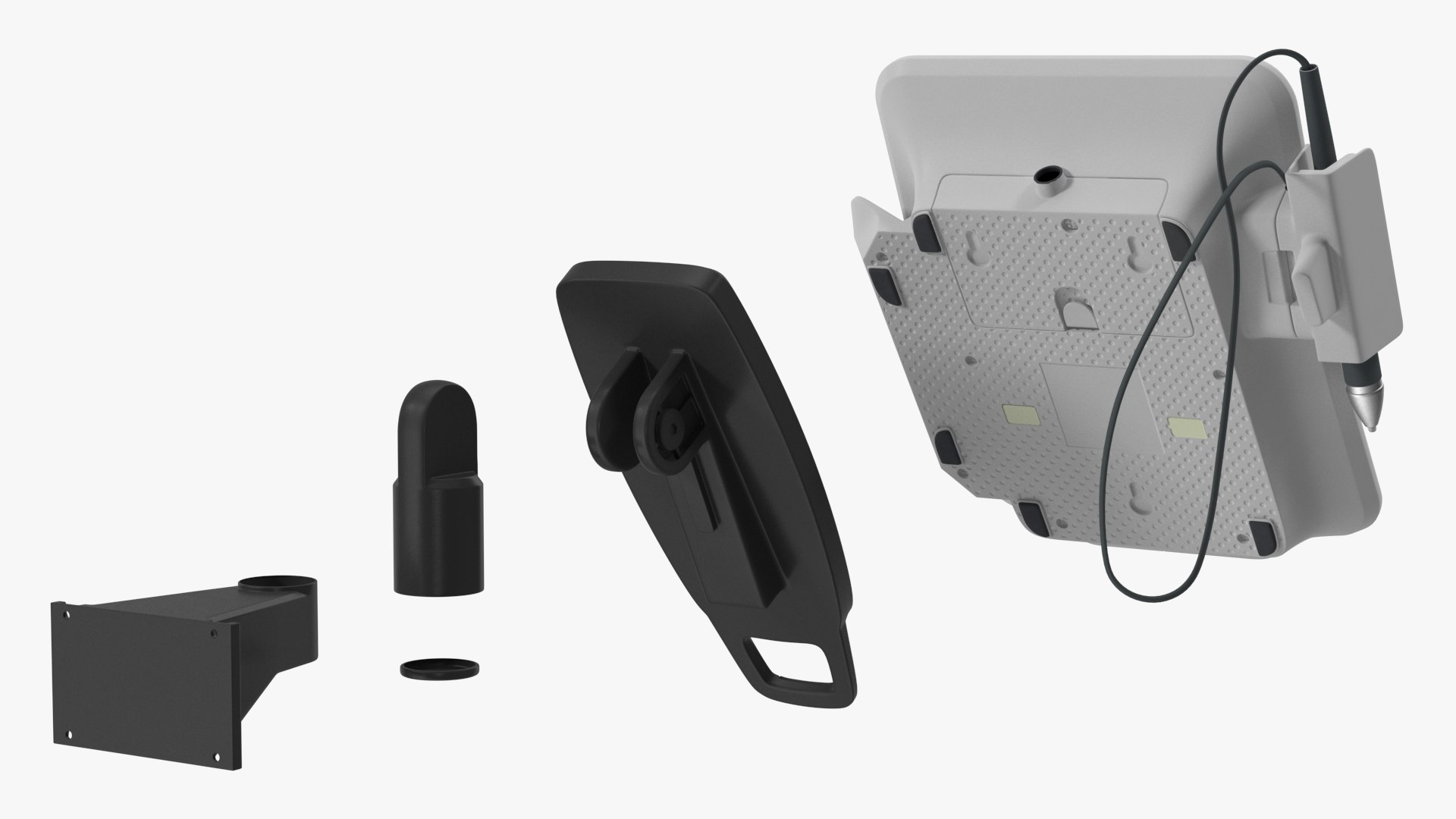 3D Payment Terminal Carrying Wall Bracket Model - TurboSquid 2052314