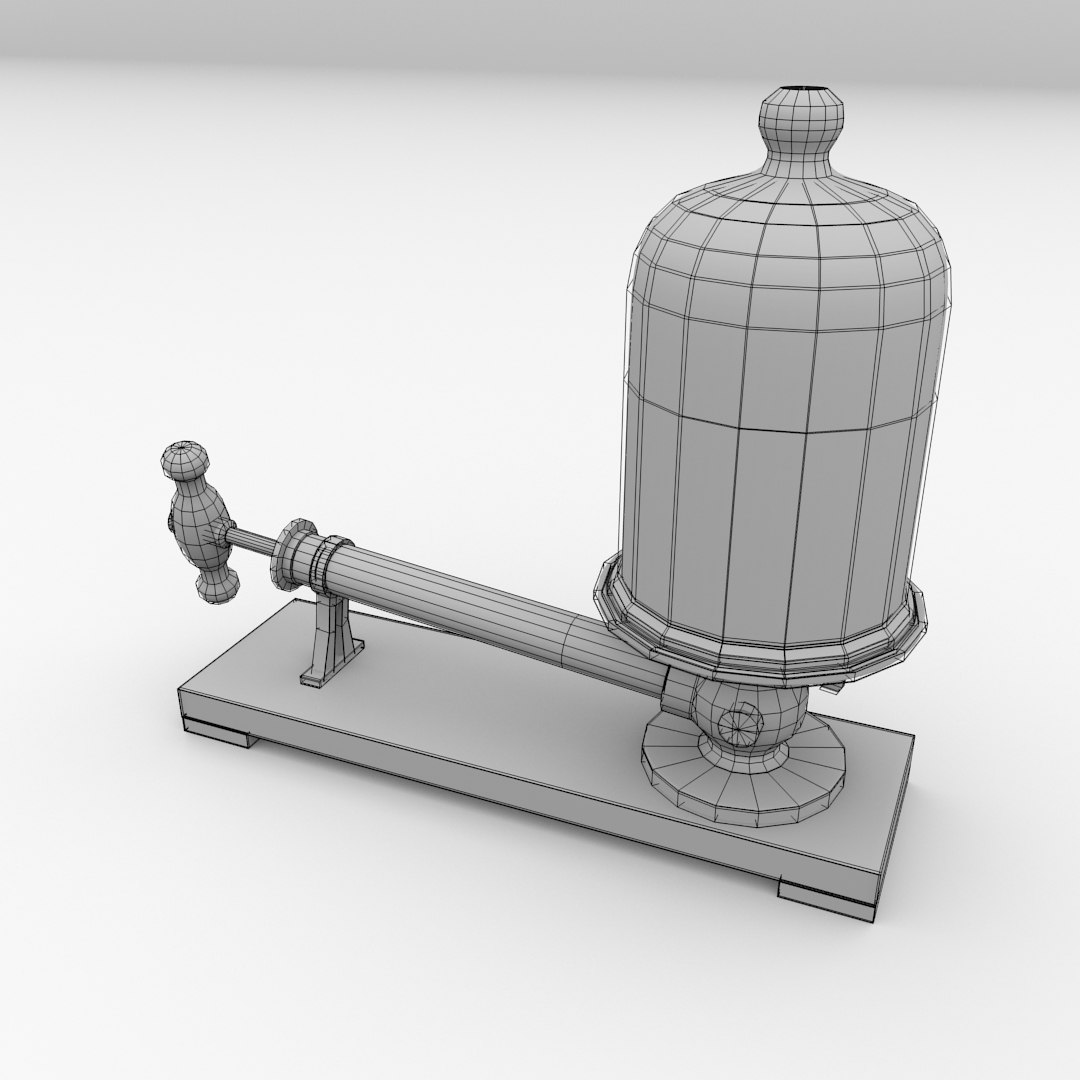 Vacuum Experiment 3d Obj
