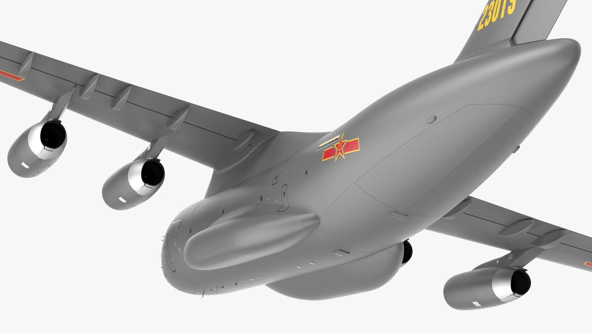 Xian Y20 Transport Aircraft Flight 3D - TurboSquid 1719485