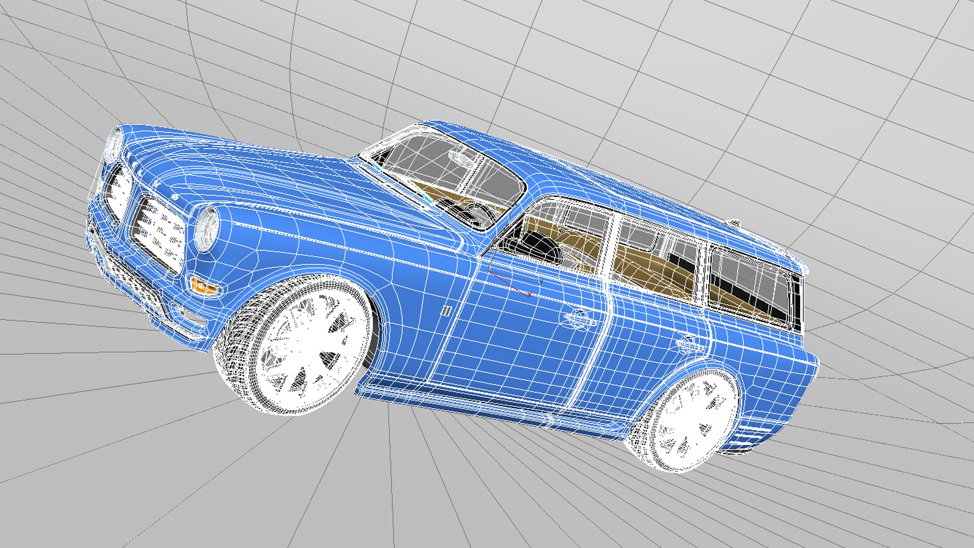 3D Model Volvo Amazon Custom Wagon - TurboSquid 1973264