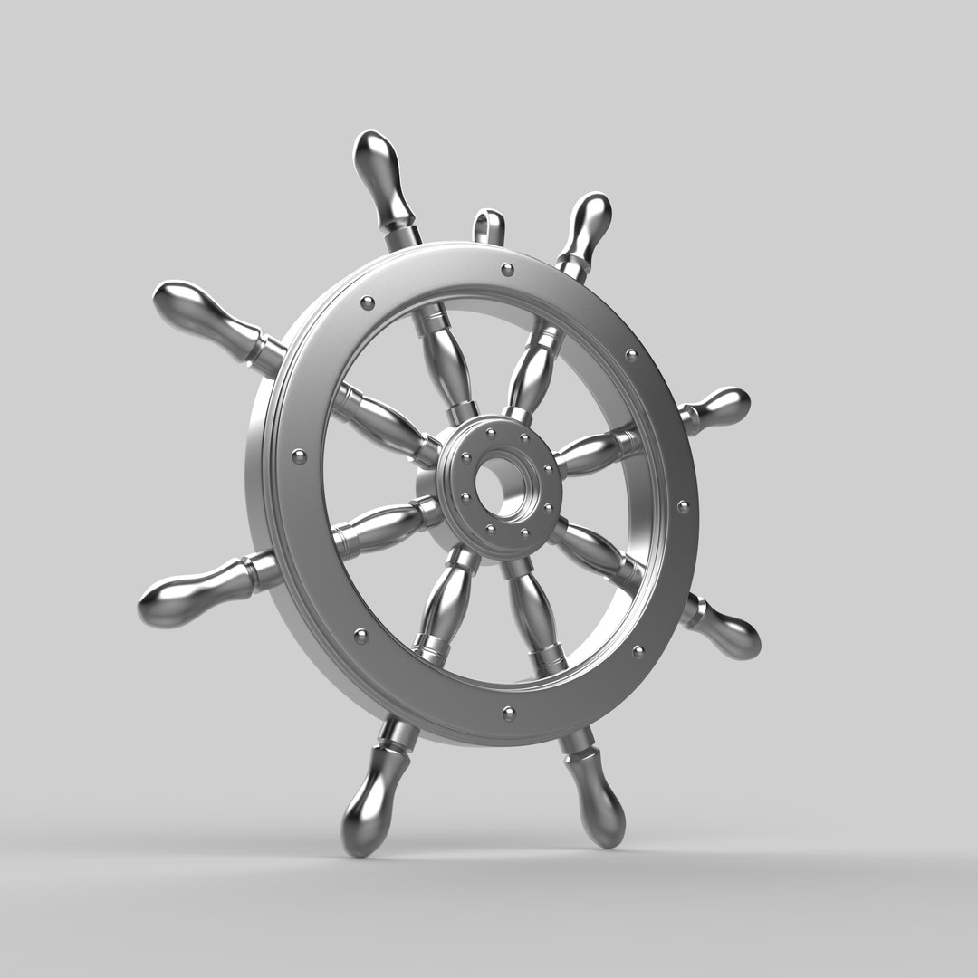 3D Vessel Wheel Model - TurboSquid 2033455