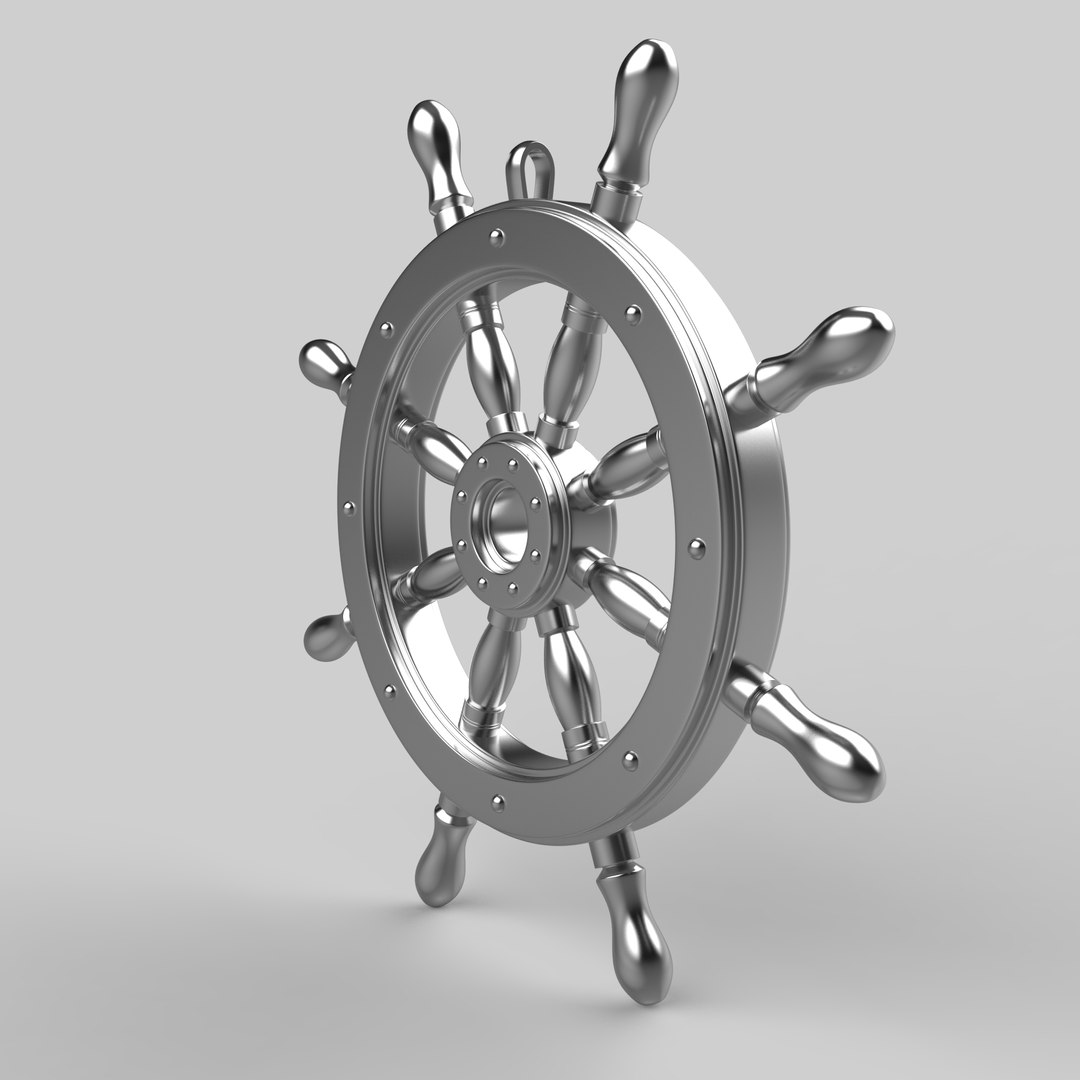 3D Vessel Wheel Model - TurboSquid 2033455