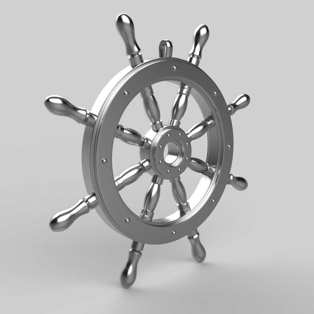 3D Vessel Wheel Model - TurboSquid 2033455