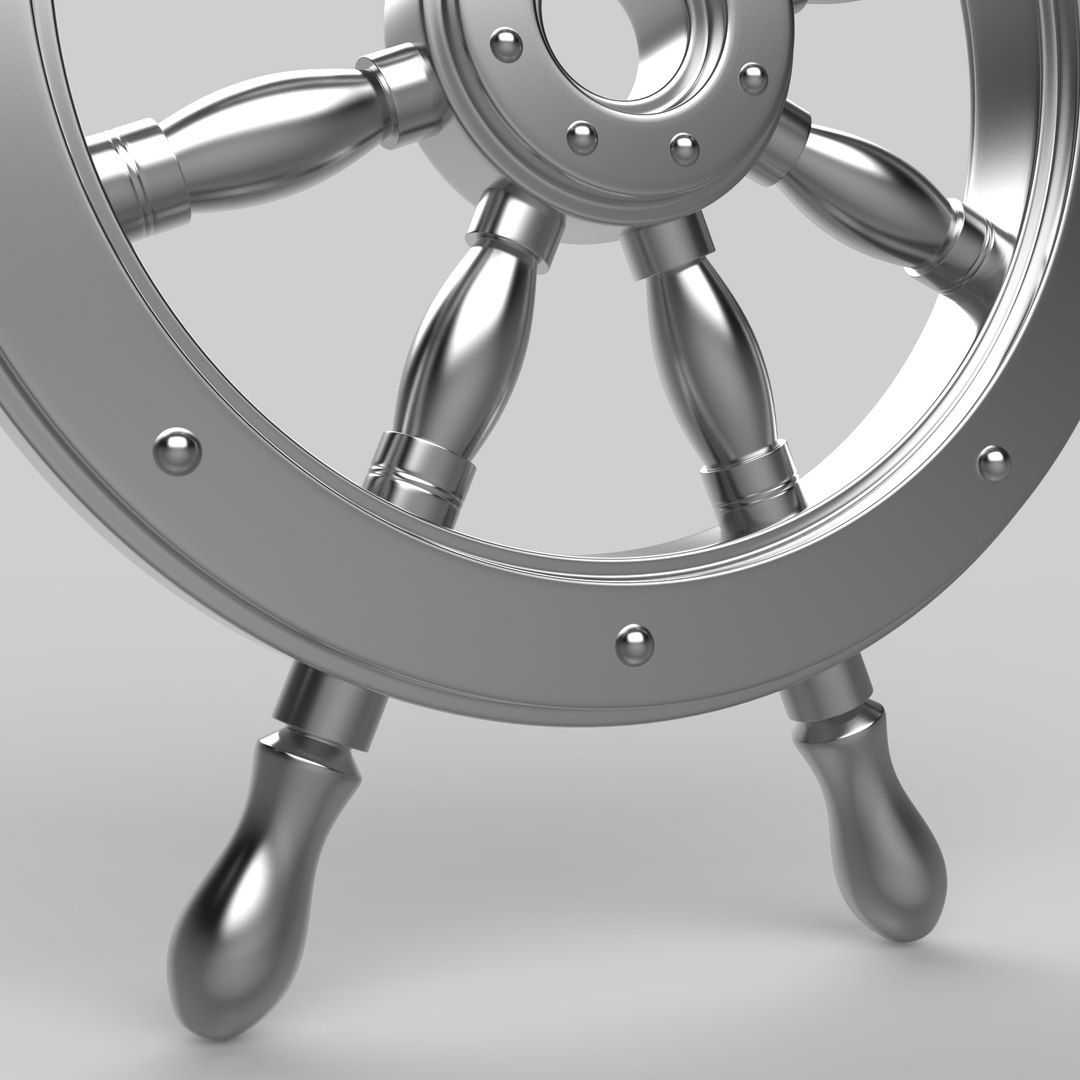 3D Vessel Wheel Model - TurboSquid 2033455