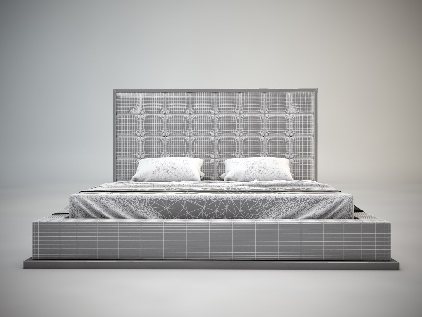 3d Model Modloft Ludlow Bed Loft