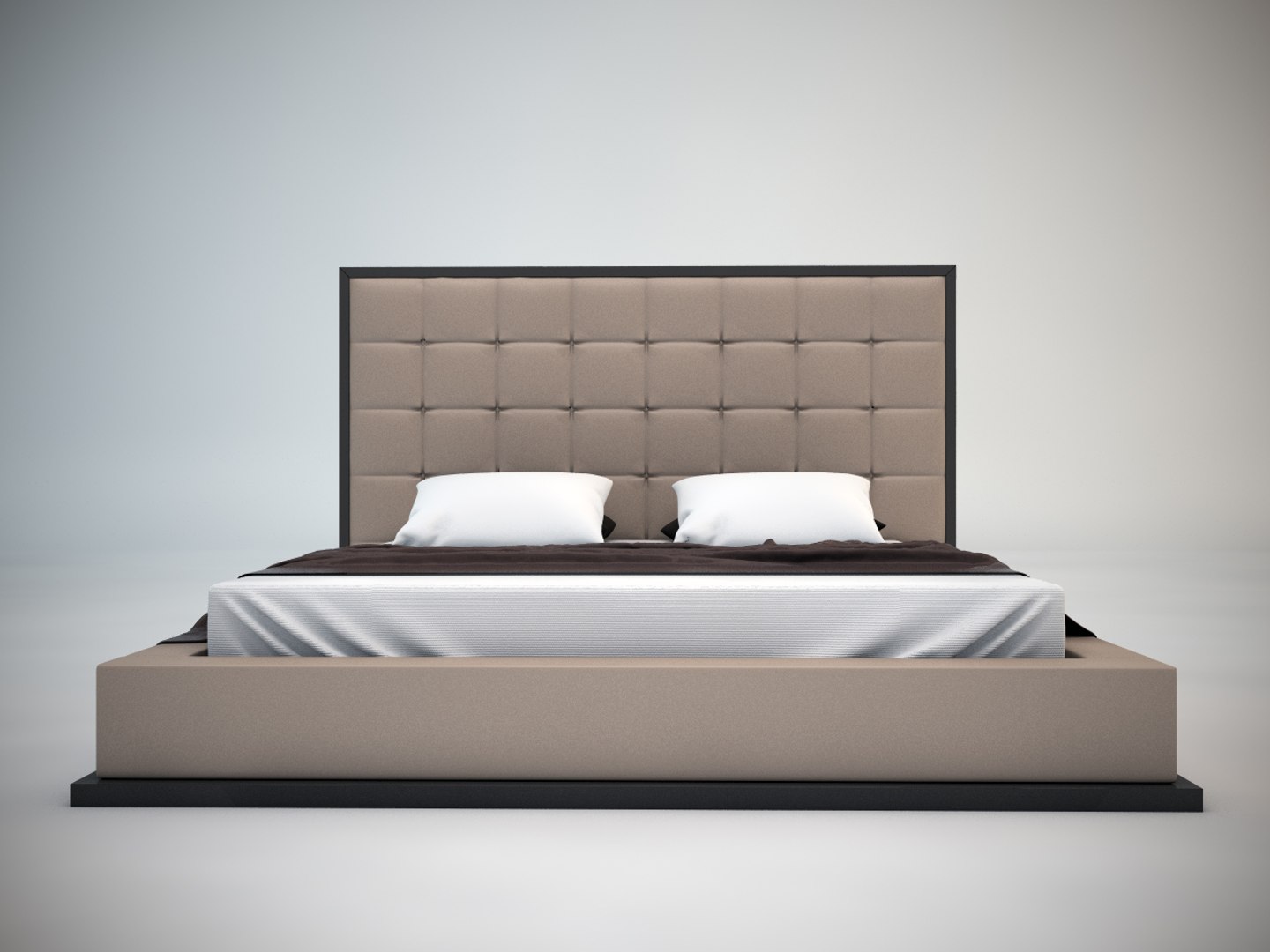 3d Model Modloft Ludlow Bed Loft