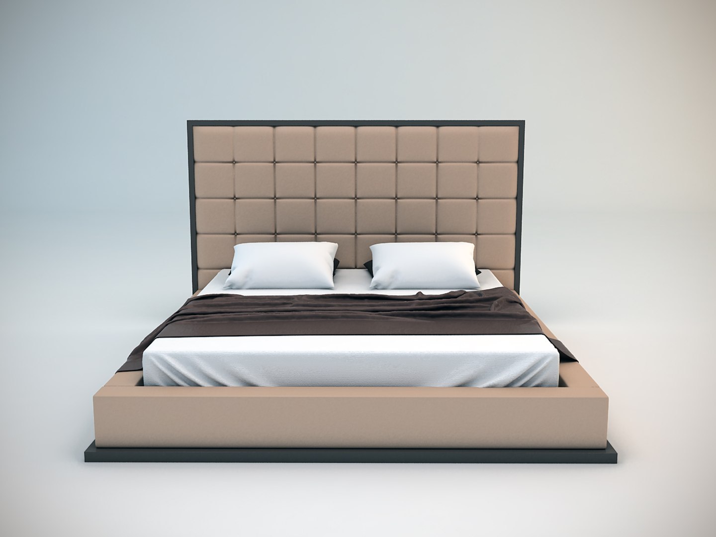 3d Model Modloft Ludlow Bed Loft