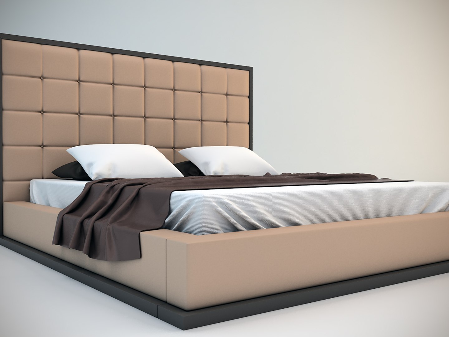 3d Model Modloft Ludlow Bed Loft