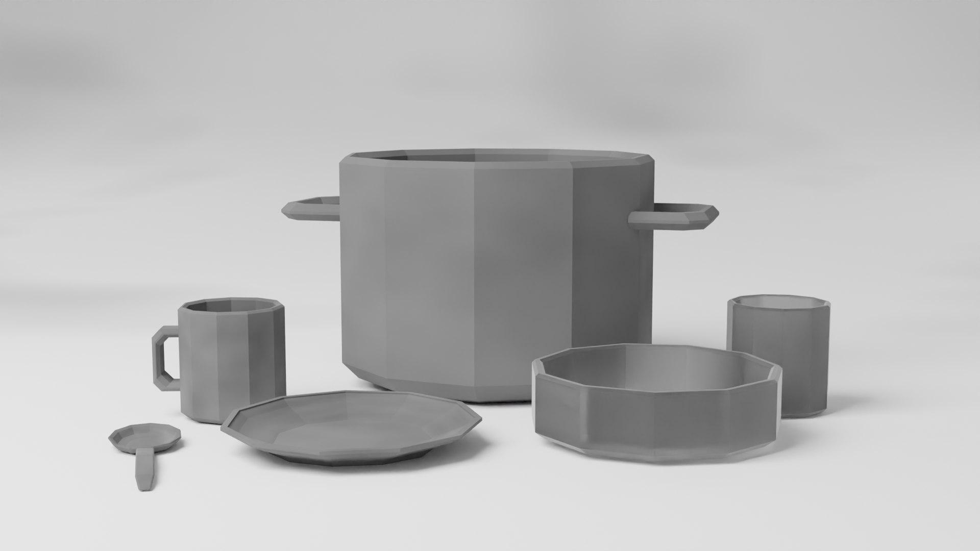 Free Dishes Model - TurboSquid 2206219