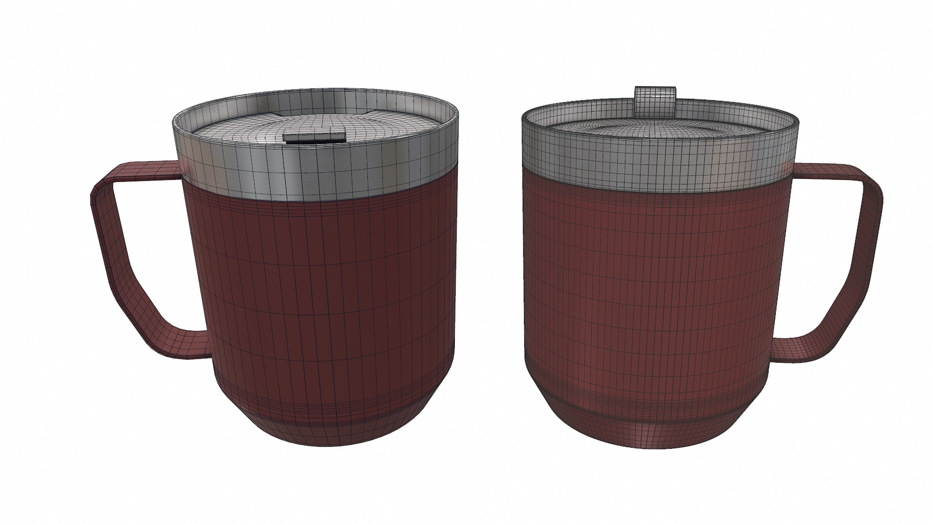 3D Coffee Mug Collection 01-05 model - TurboSquid 2075919
