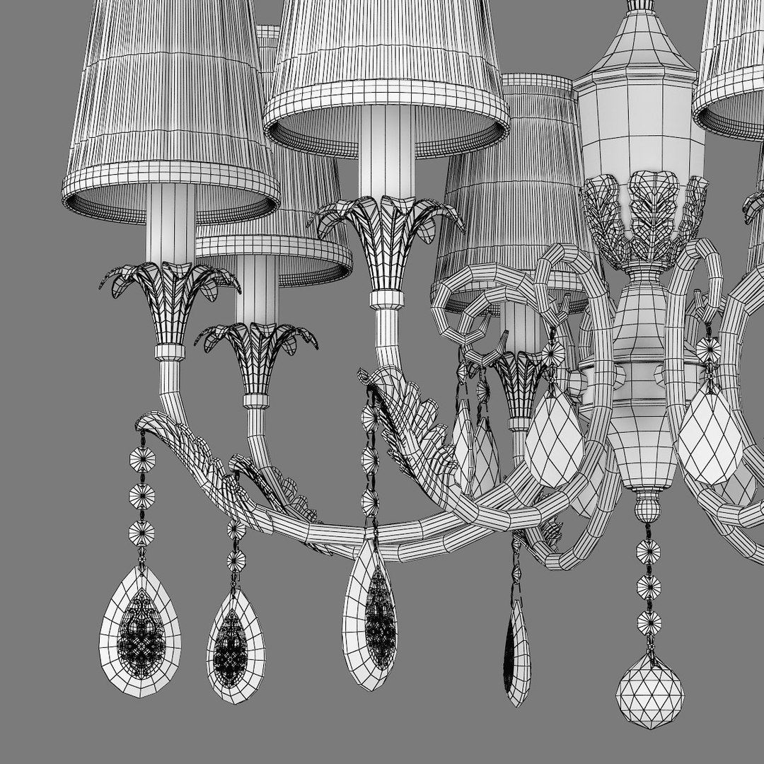 Chandelier Cappa Osgona 3D Model - TurboSquid 1149699