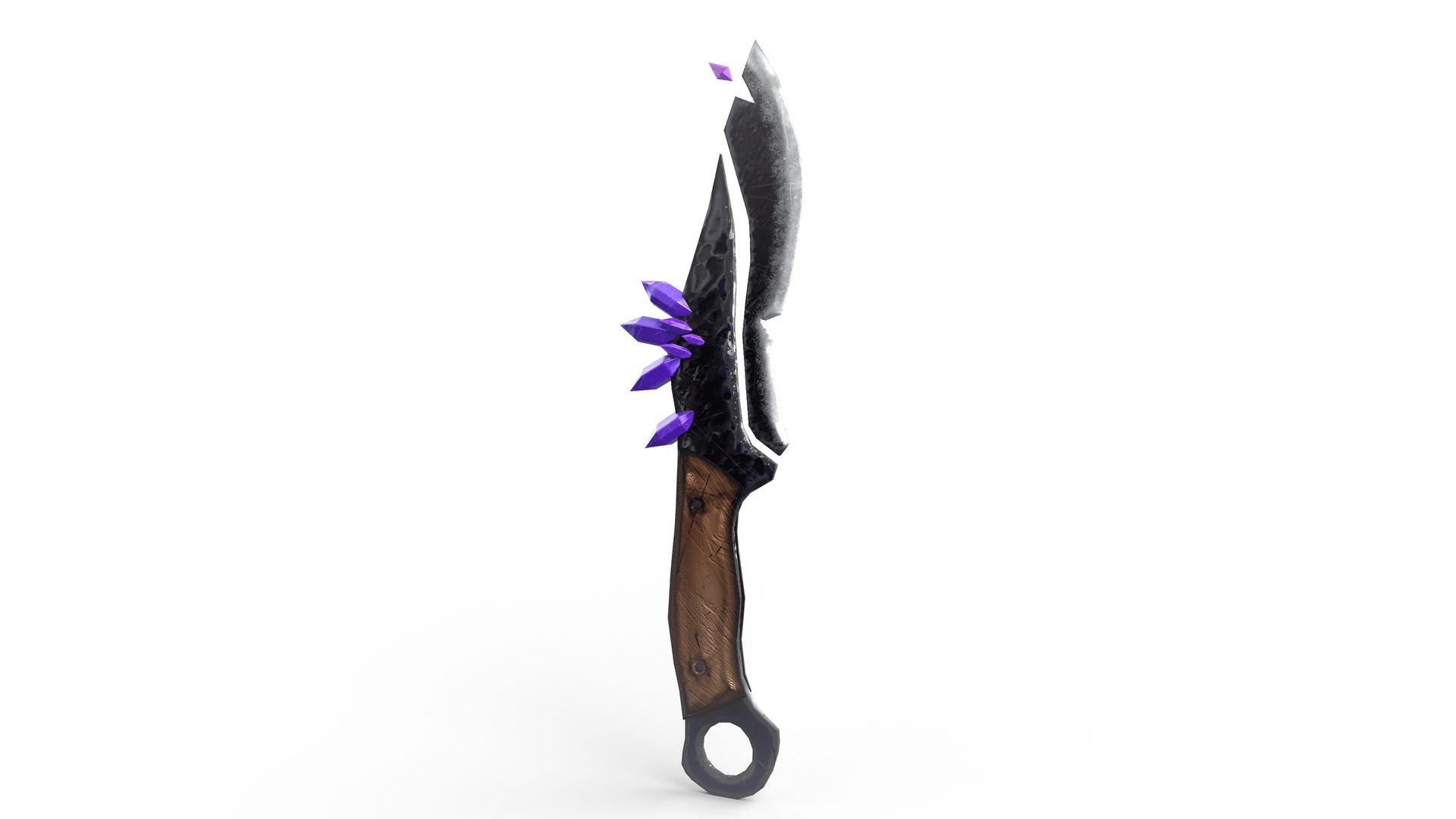 Magic Crystal Dagger 3D Model - TurboSquid 2051648