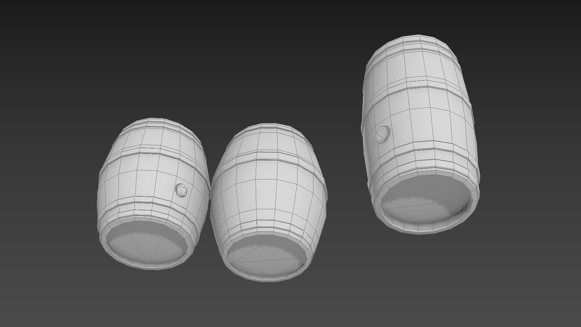 3D Barrels Model - TurboSquid 2133901