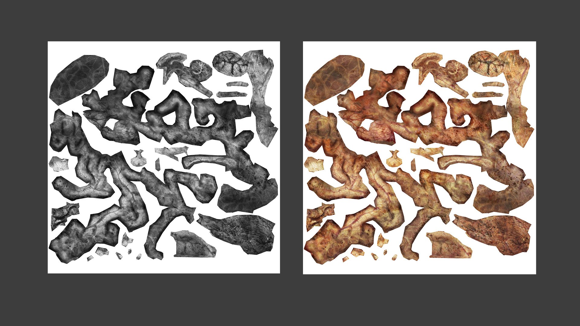 3D Gory Human Brain Damaged - TurboSquid 2068081