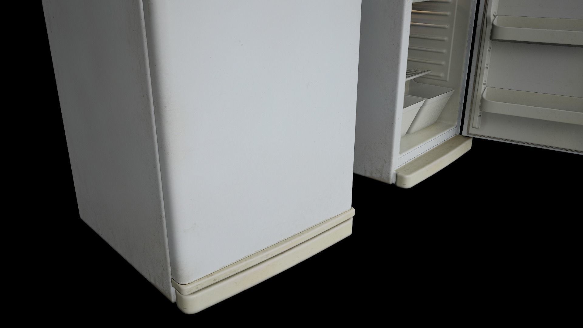 Old Fridge 3D Model - TurboSquid 2004828