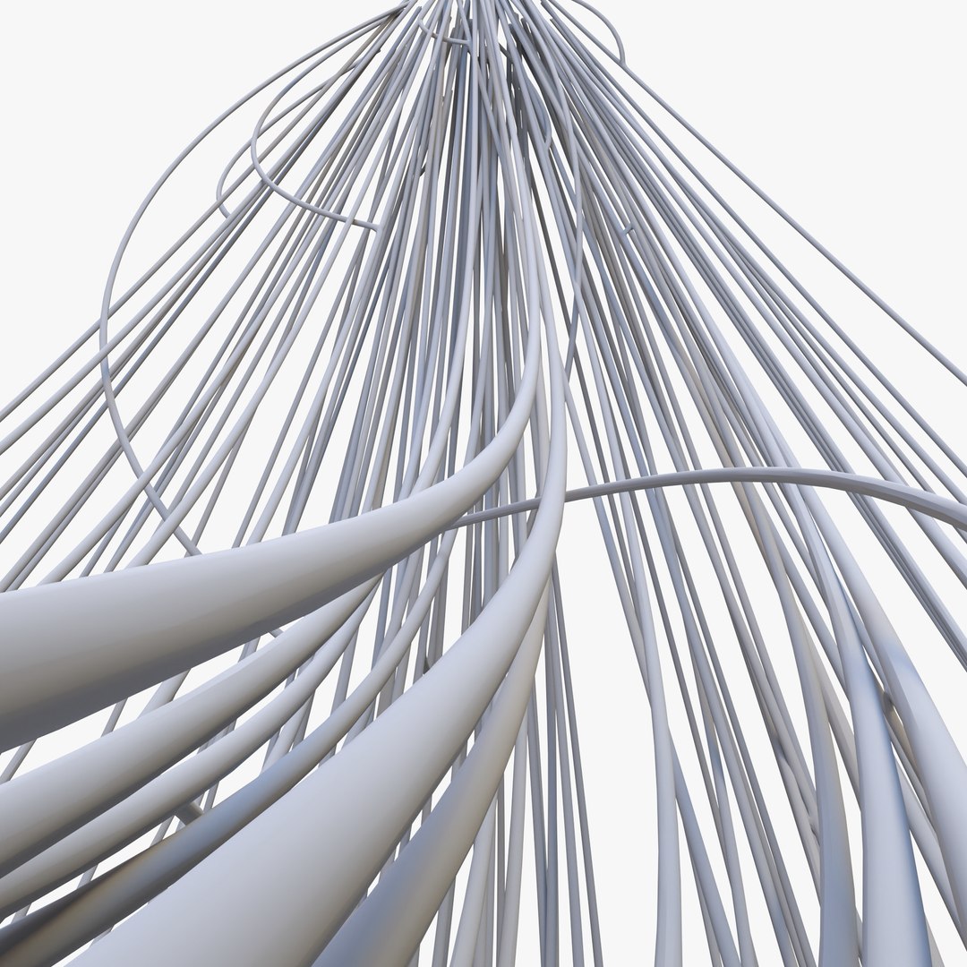 3D Cable Wire Web - TurboSquid 2050177