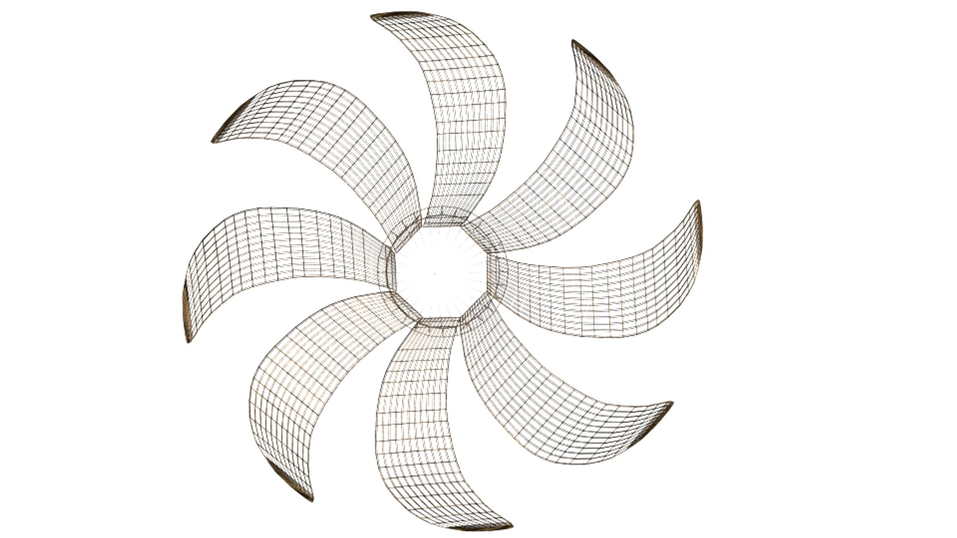 Fixed Propeller 3d Model