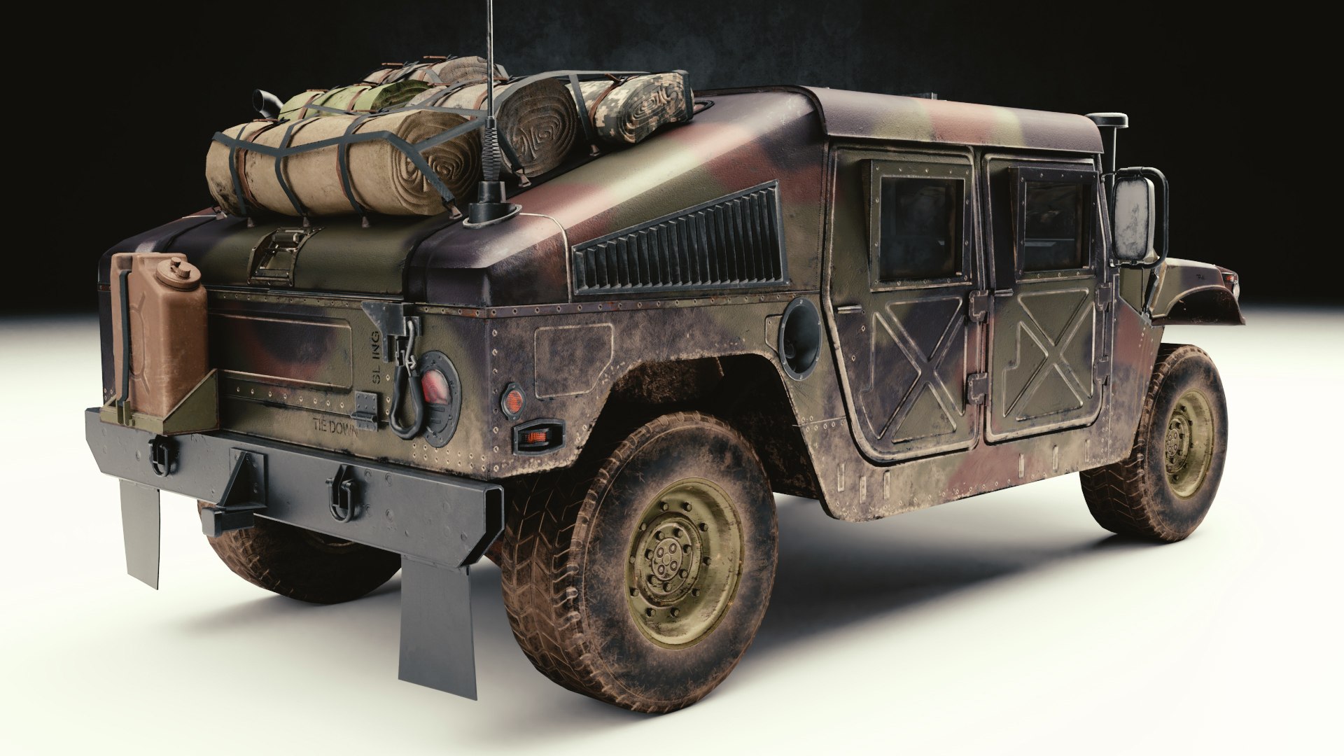 3D Humvee Hmmwv M1114 Model - TurboSquid 1389511