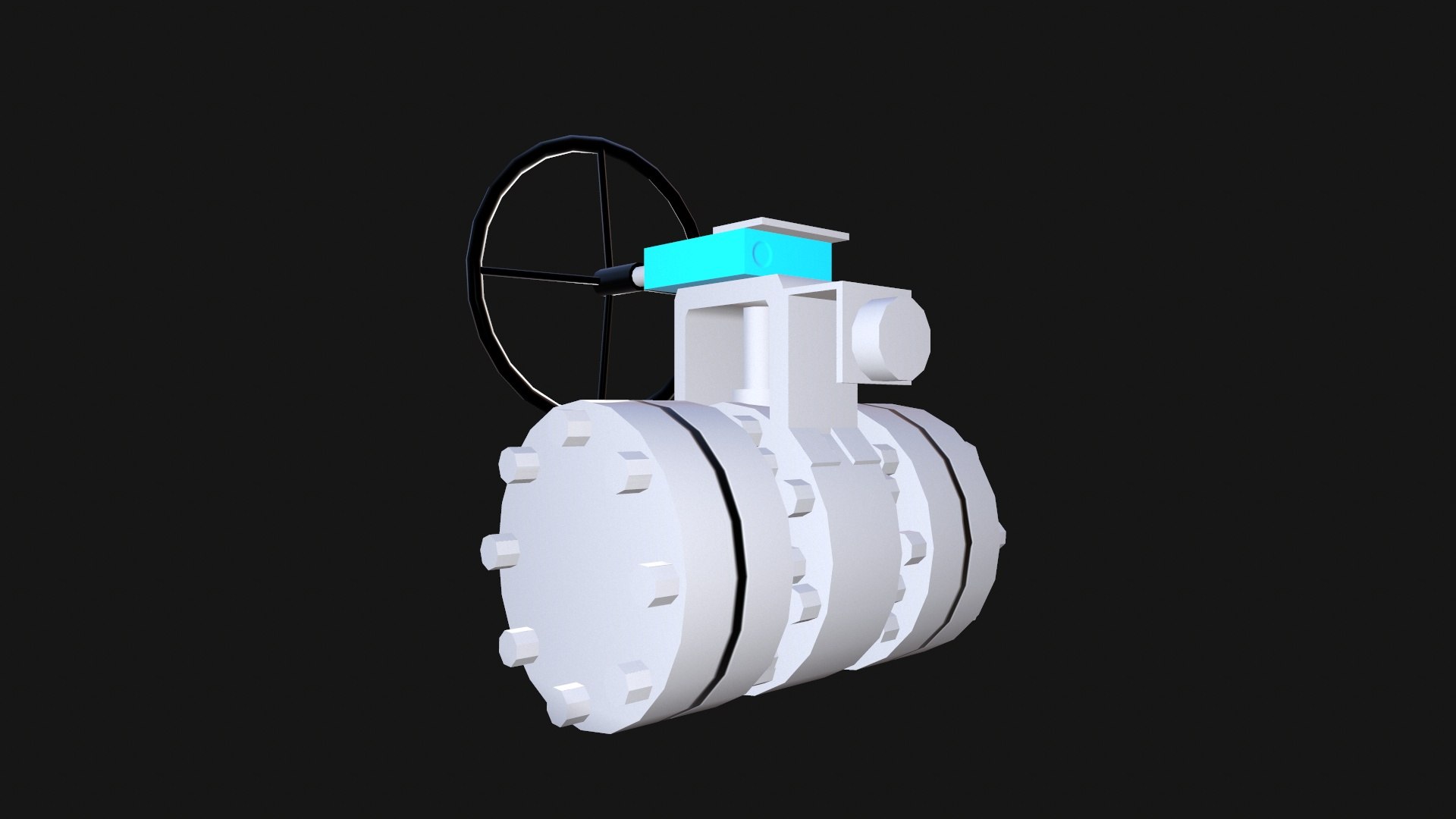 Gate Valve 3D Model - TurboSquid 2324127