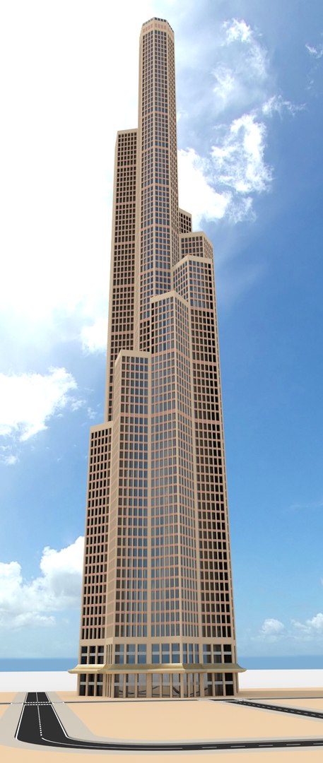 Skyscraper 1 Obj