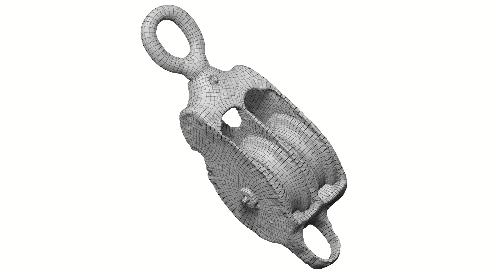 Rusty Pulley Raw Scanned 3D Model - TurboSquid 1816057