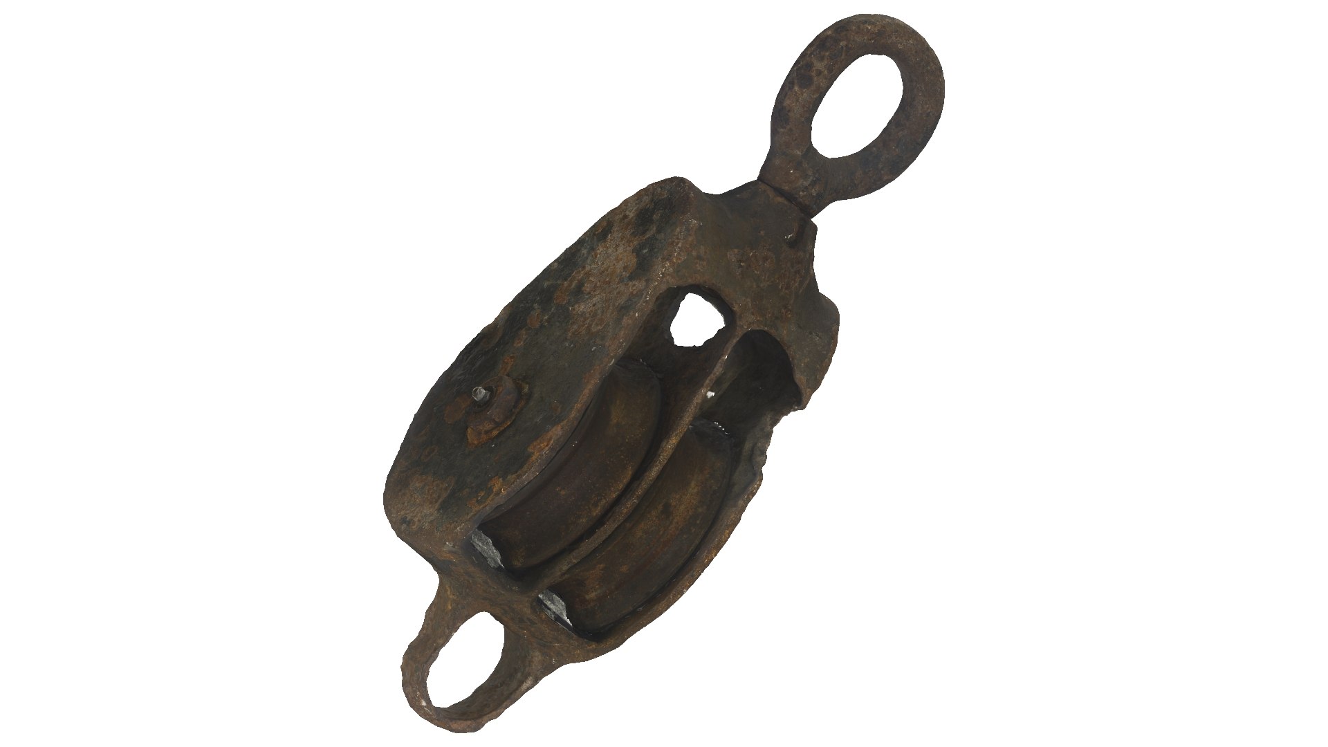 Rusty Pulley Raw Scanned 3D Model - TurboSquid 1816057