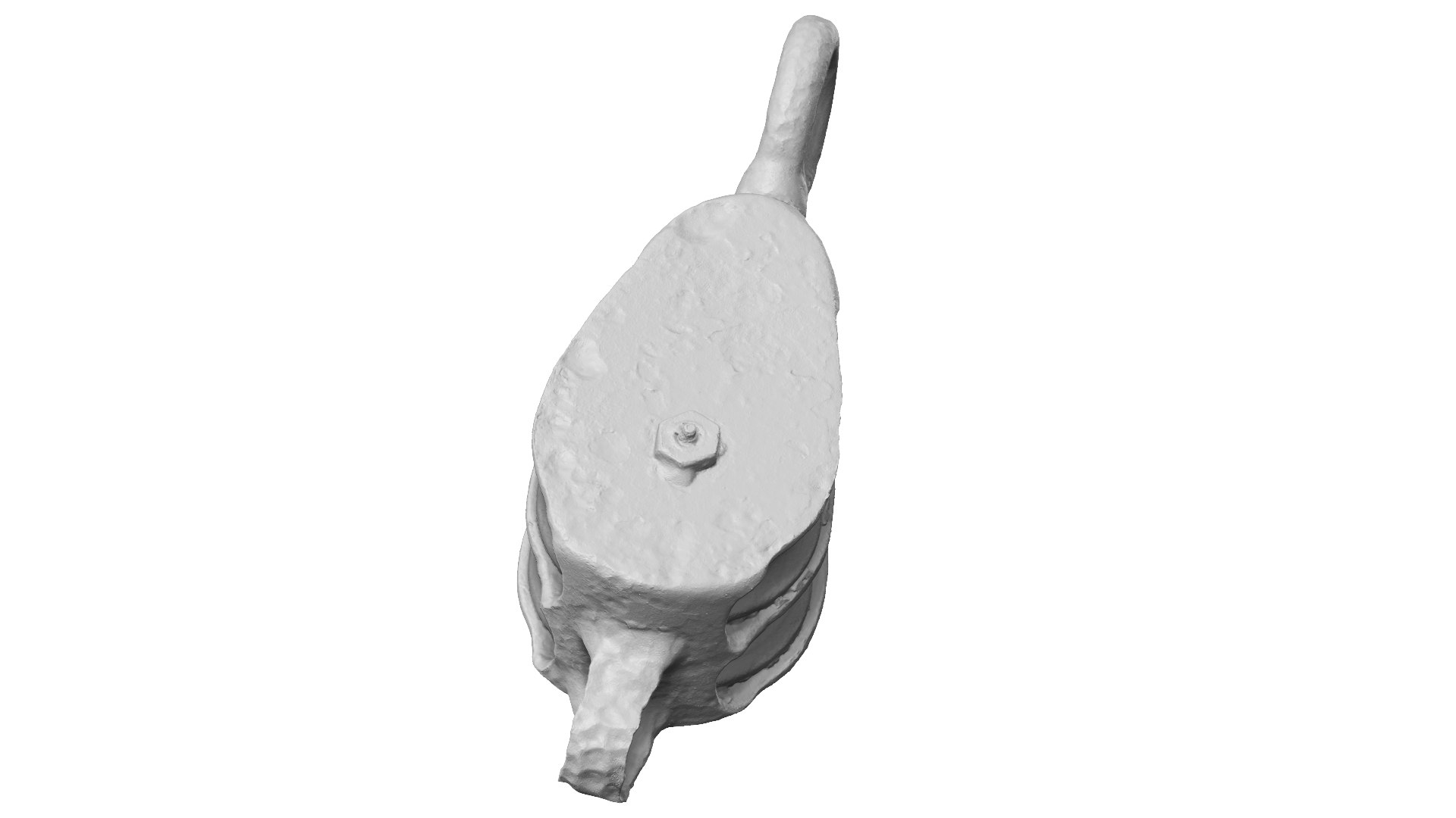 Rusty Pulley Raw Scanned 3D Model - TurboSquid 1816057