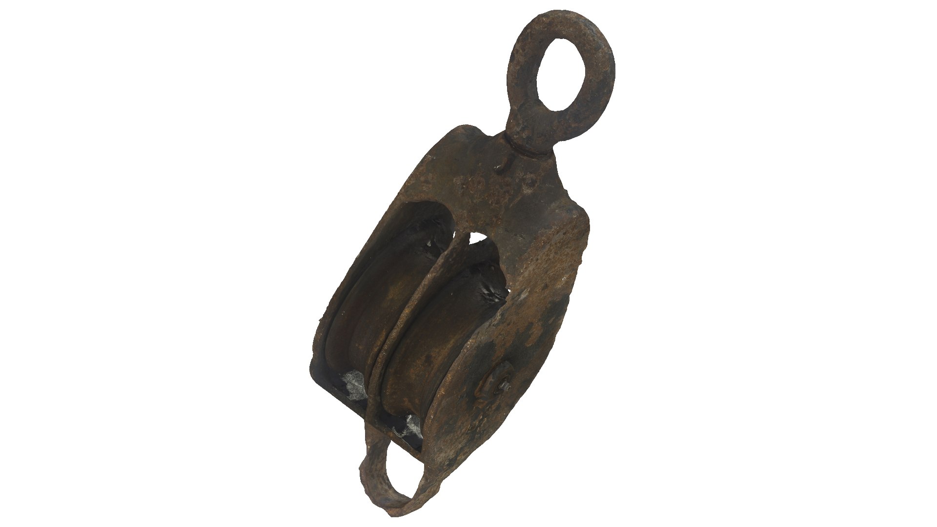 Rusty Pulley Raw Scanned 3D Model - TurboSquid 1816057