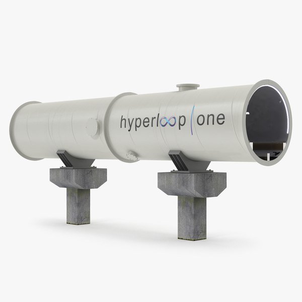 3D hyperloop train - TurboSquid 1292015