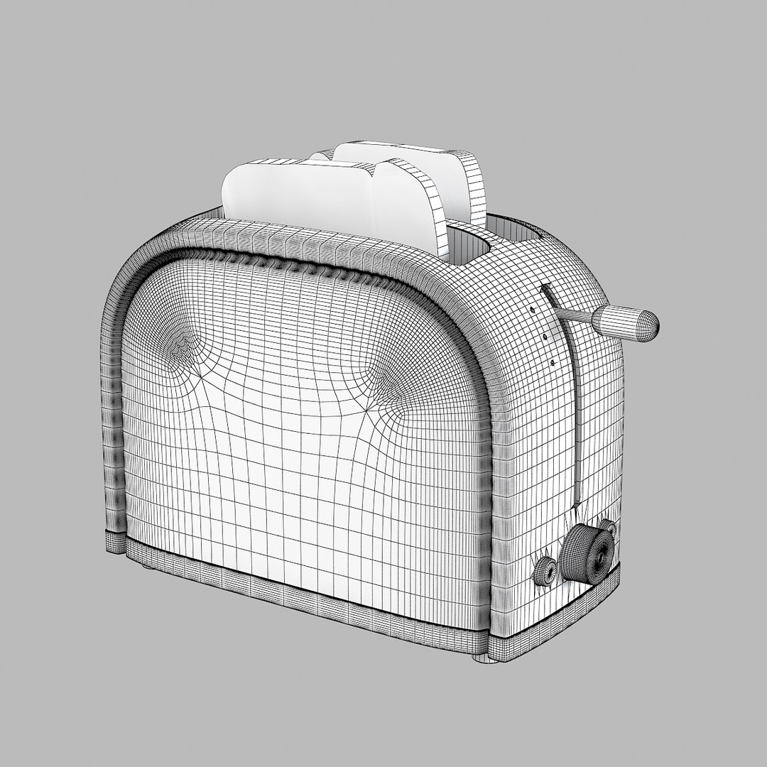 Toaster 3d Model