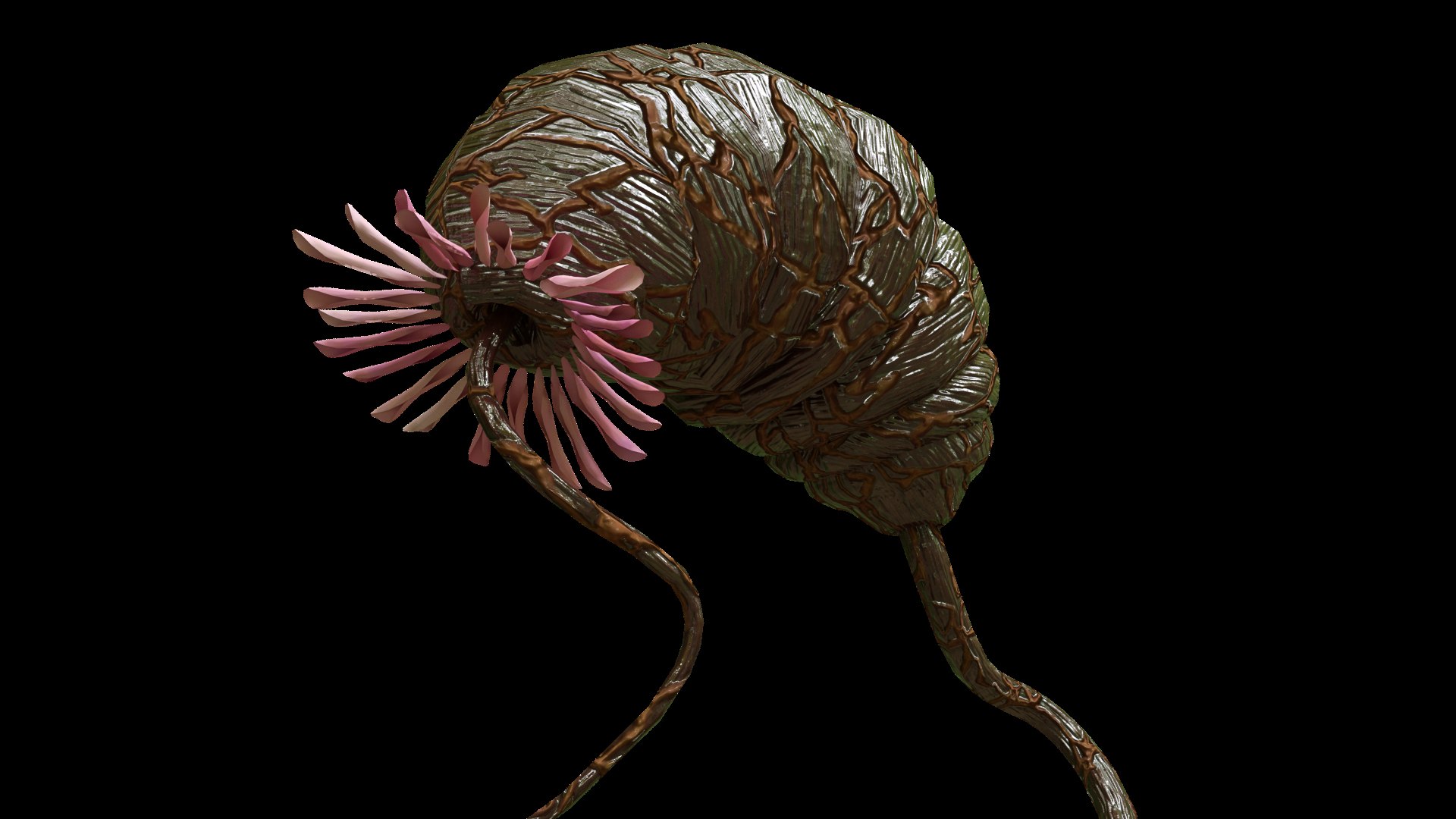 3D Alien Plant - TurboSquid 1717759