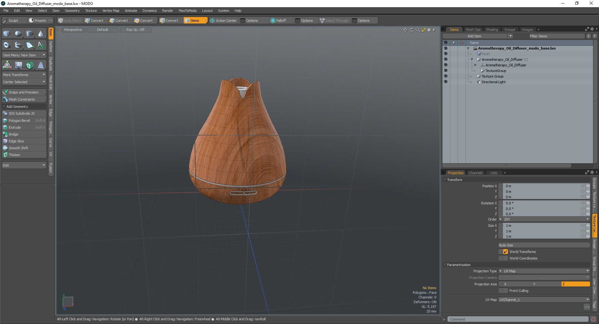 Aromatherapy Oil Diffuser 3D model - TurboSquid 2006738