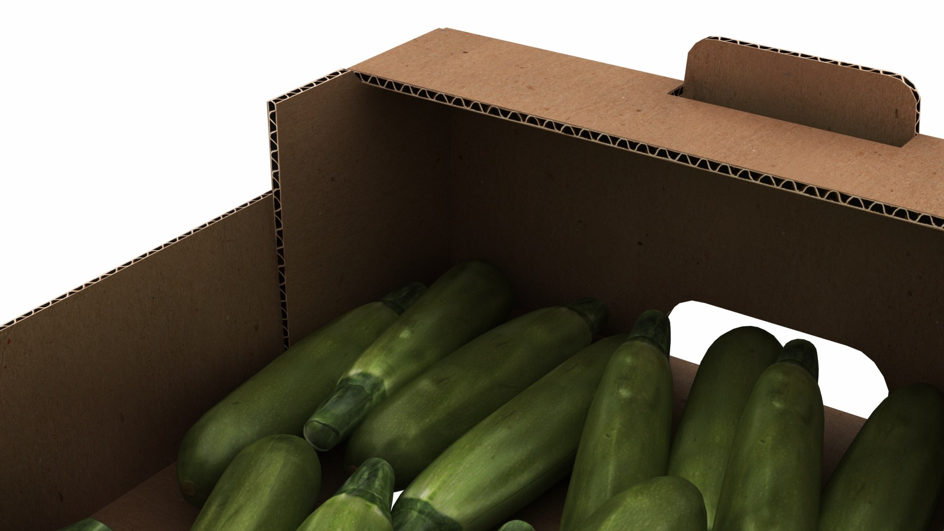 Fruit cardboard box withs model - TurboSquid 1540400