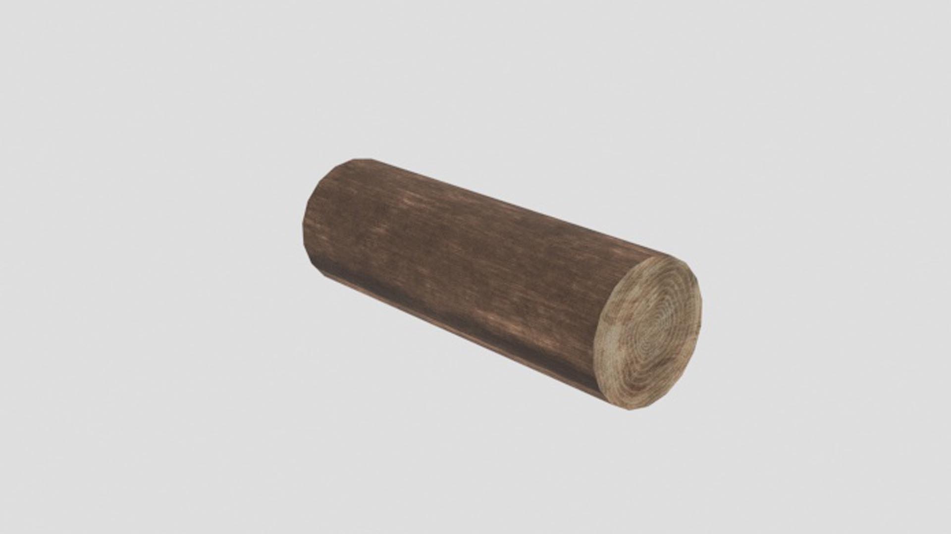 Low Poly Wood Logs 3D Model - TurboSquid 2087704